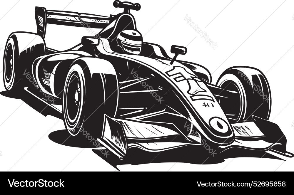 Turbo thrust car icon design racing reverie Vector Image