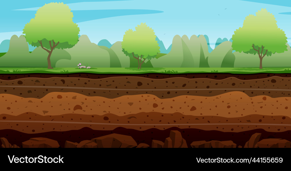 Fertile soil Royalty Free Vector Image - VectorStock