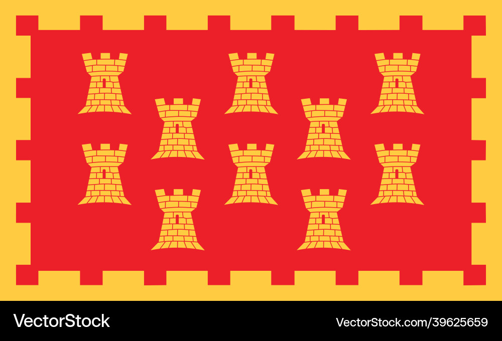 Greater manchester county council flag Royalty Free Vector