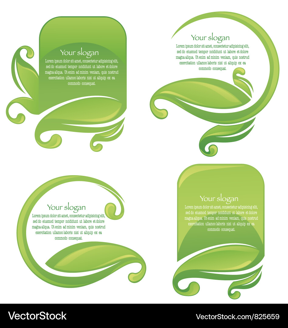 Green life Royalty Free Vector Image - VectorStock