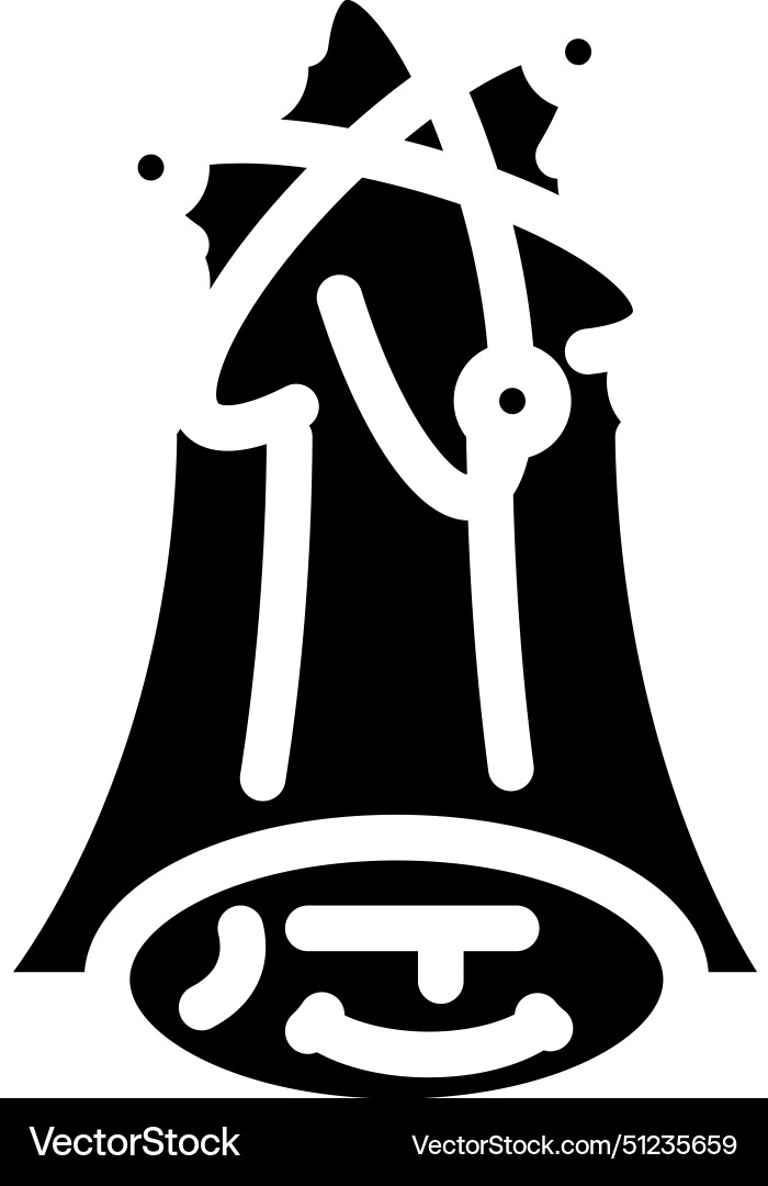 Holography Quantum Technology Glyph Icon Vector Image