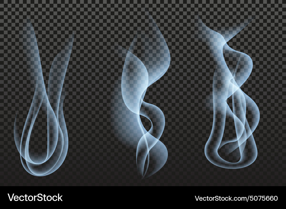 Jet smoke Royalty Free Vector Image - VectorStock