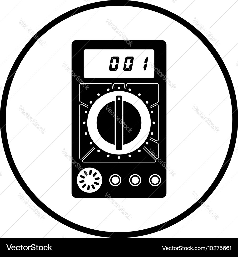 Multimeter icon Royalty Free Vector Image - VectorStock