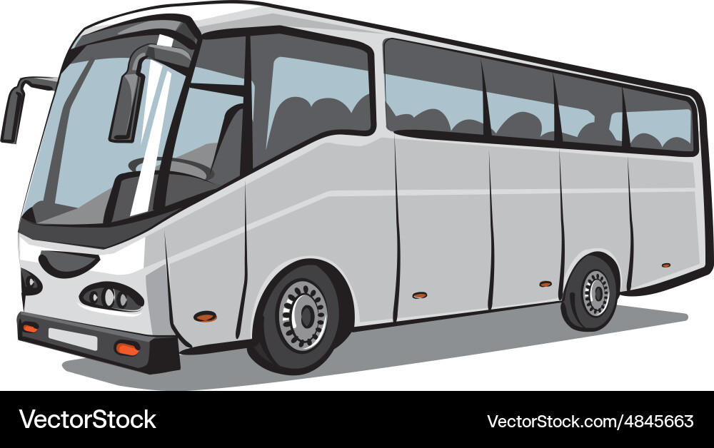City bus Royalty Free Vector Image - VectorStock