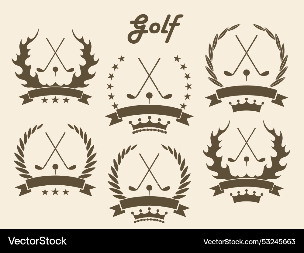 Golf Royalty Free Vector Image - VectorStock
