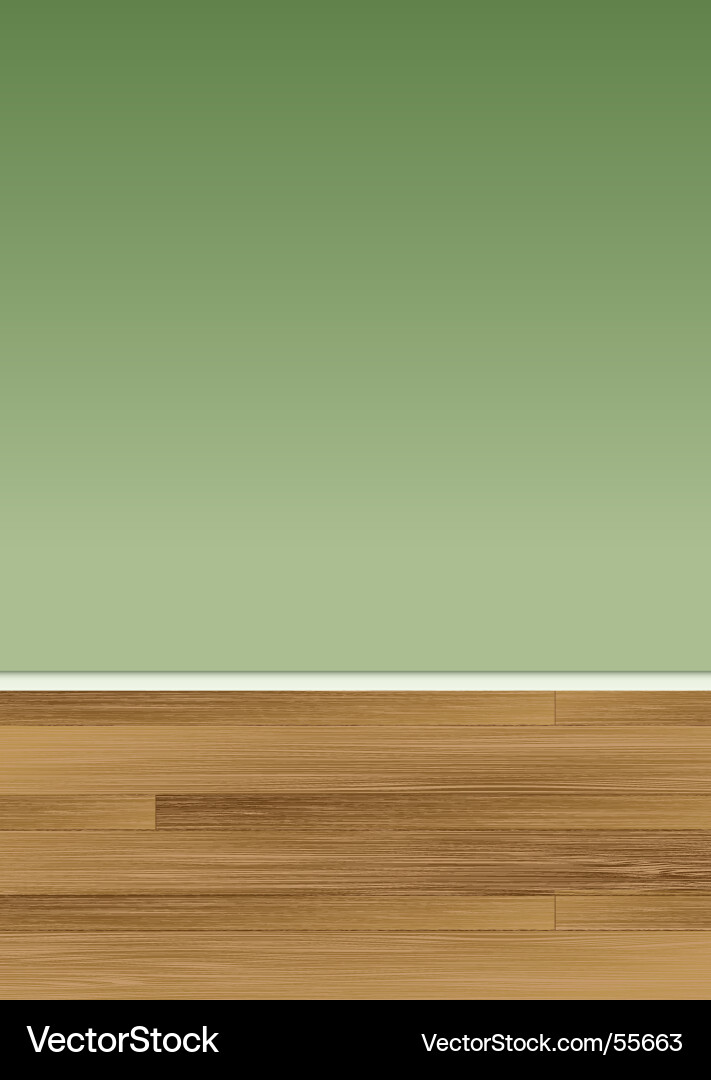 Wood floor wall Royalty Free Vector Image - VectorStock