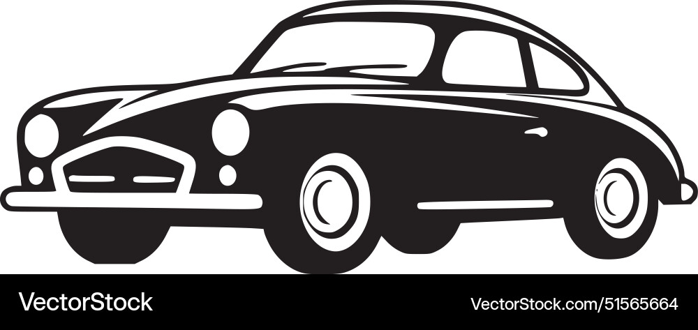 Car - minimalist and simple silhouette Royalty Free Vector