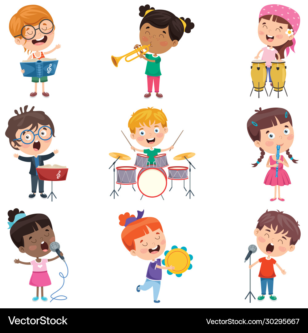 Various instruments Royalty Free Vector Image - VectorStock