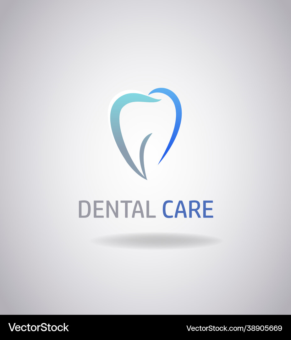 Abstract tooth image Royalty Free Vector Image
