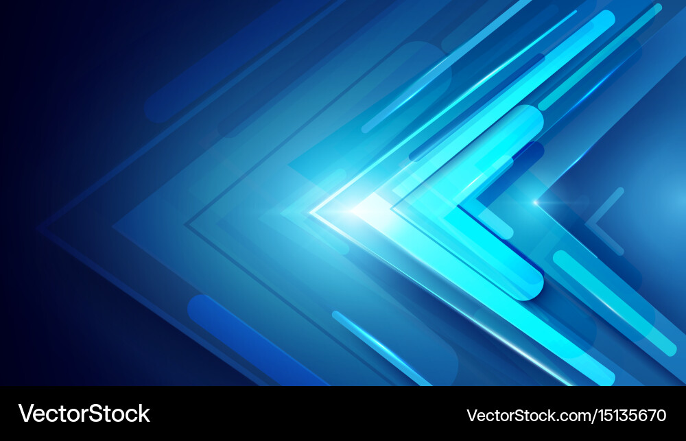 Abstract Technology Arrows Background Royalty Free Vector