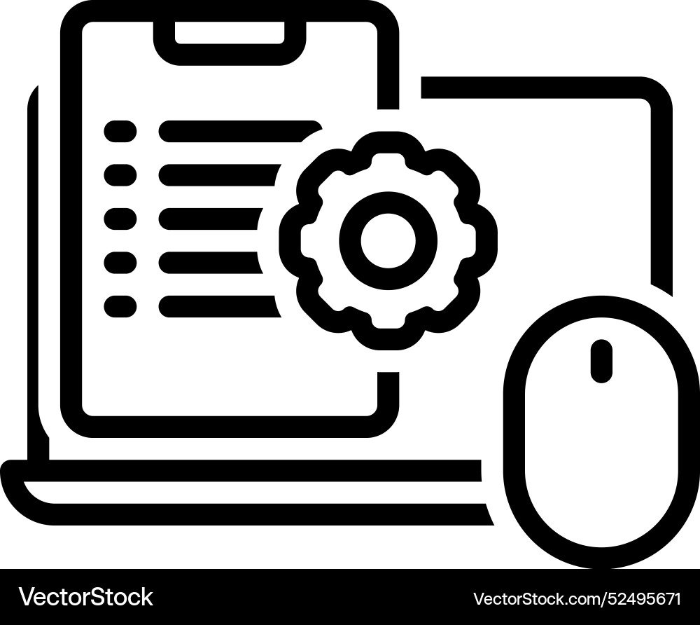 Computer skill Royalty Free Vector Image - VectorStock