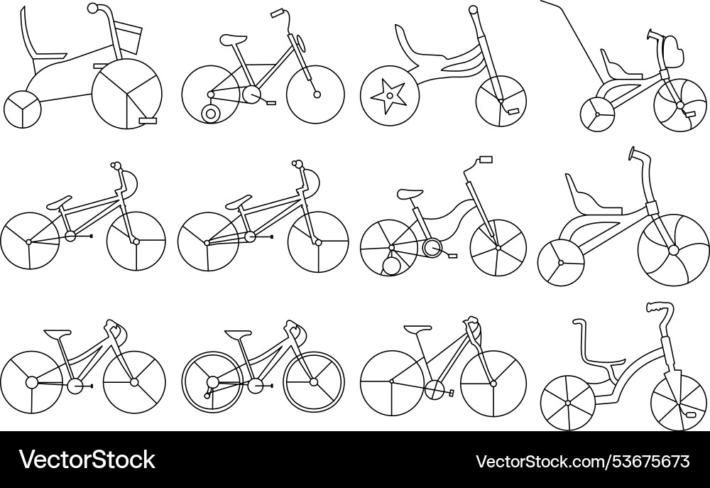 Bicycle Royalty Free Vector Image - VectorStock