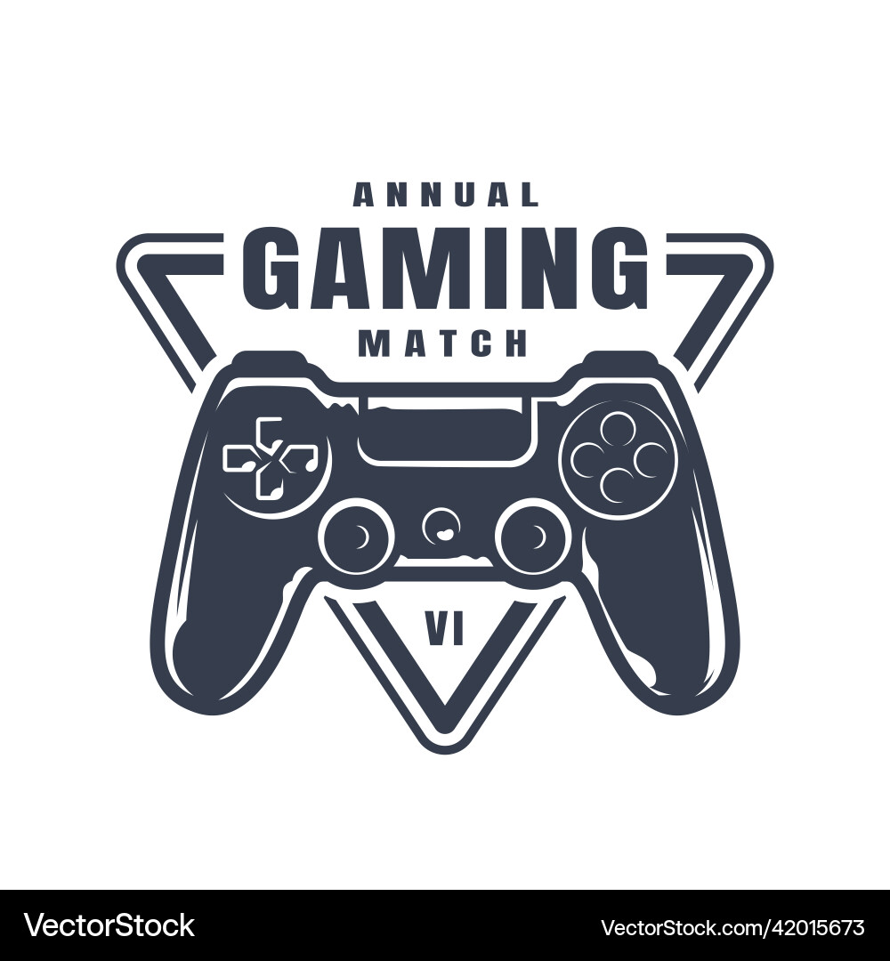 Gaming logo Royalty Free Vector Image - VectorStock
