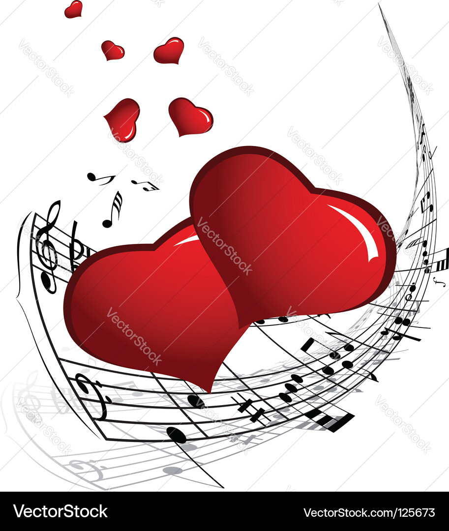 Musical Notes and Staff Royalty Free Vector Image