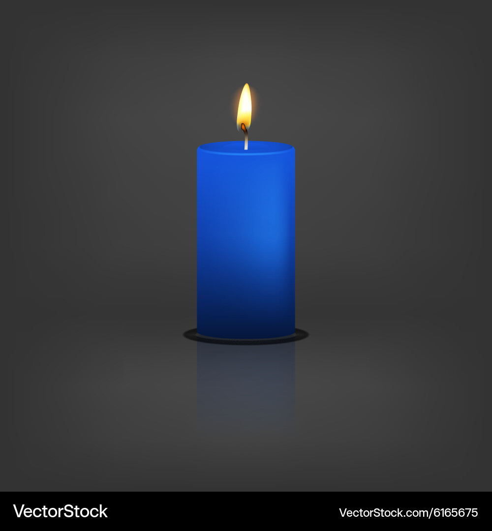 Candle Royalty Free Vector Image - VectorStock