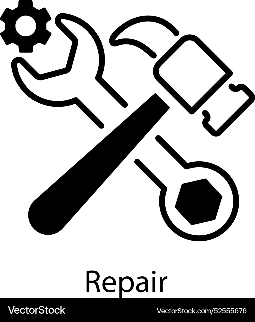 Repair Royalty Free Vector Image - VectorStock