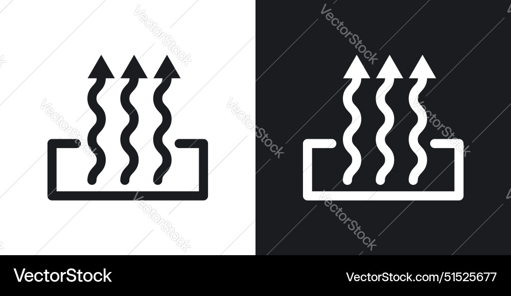 Heat icon Royalty Free Vector Image - VectorStock