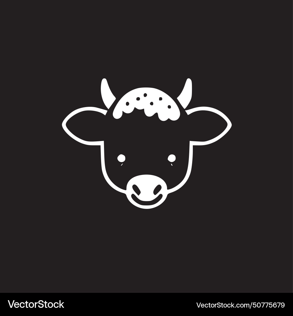 Cute animal - minimalist and simple silhouette Vector Image