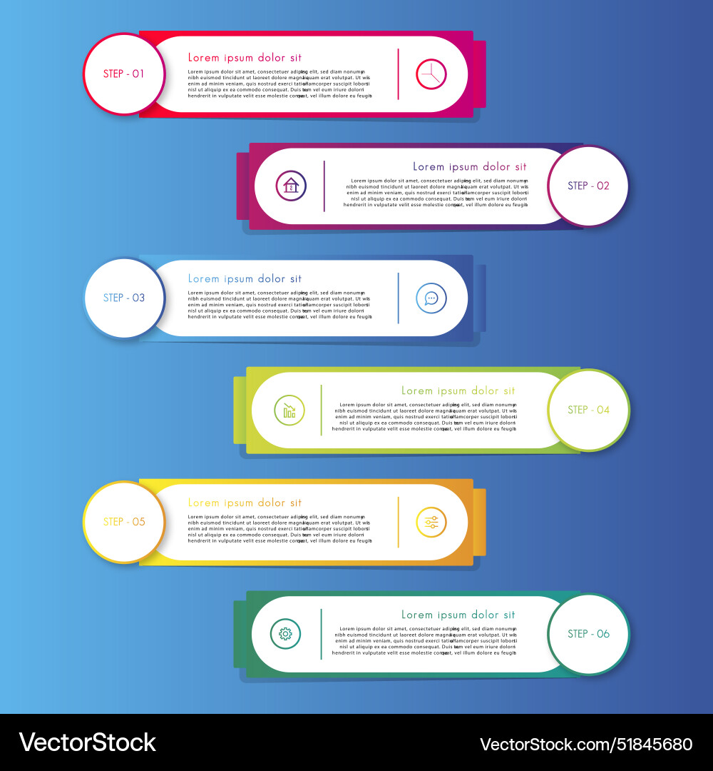 Creative infographic template design brand info Vector Image