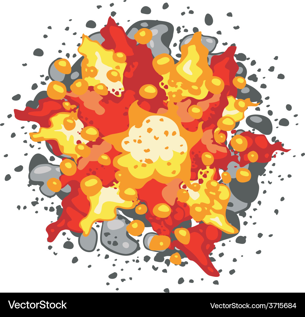 Explosion Royalty Free Vector Image - VectorStock