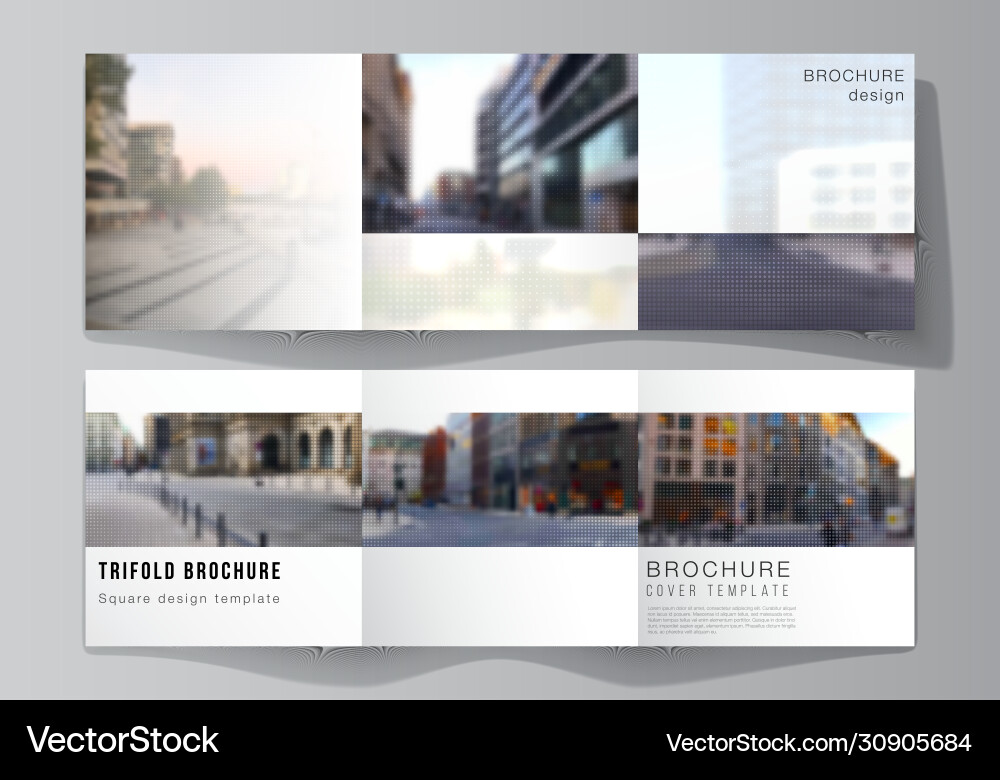 Layout square cover design template Royalty Free Vector