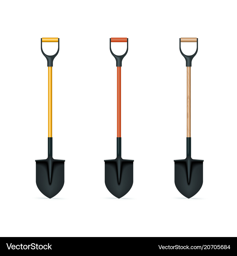 Shovel Royalty Free Vector Image - VectorStock