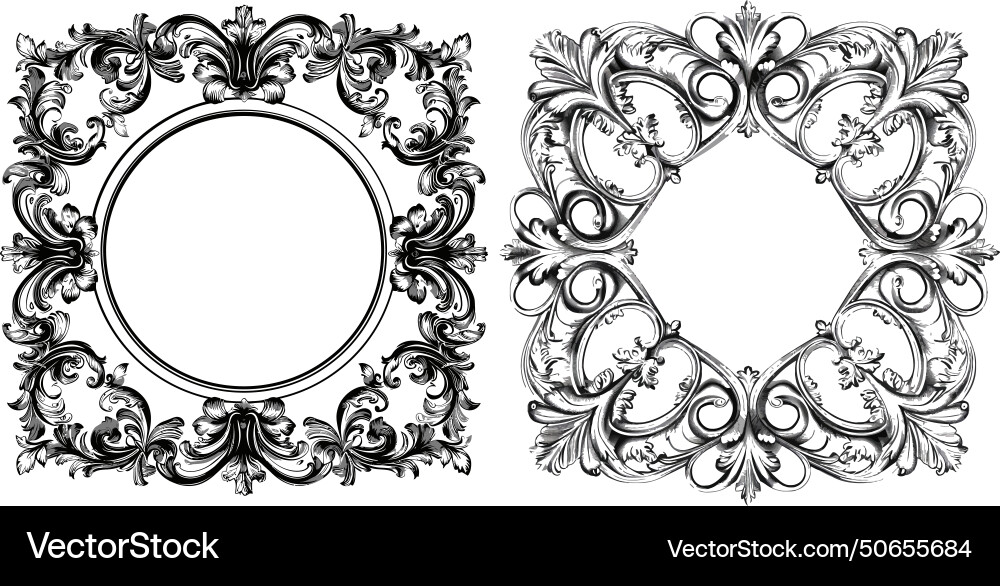 Vintage frame Royalty Free Vector Image - VectorStock
