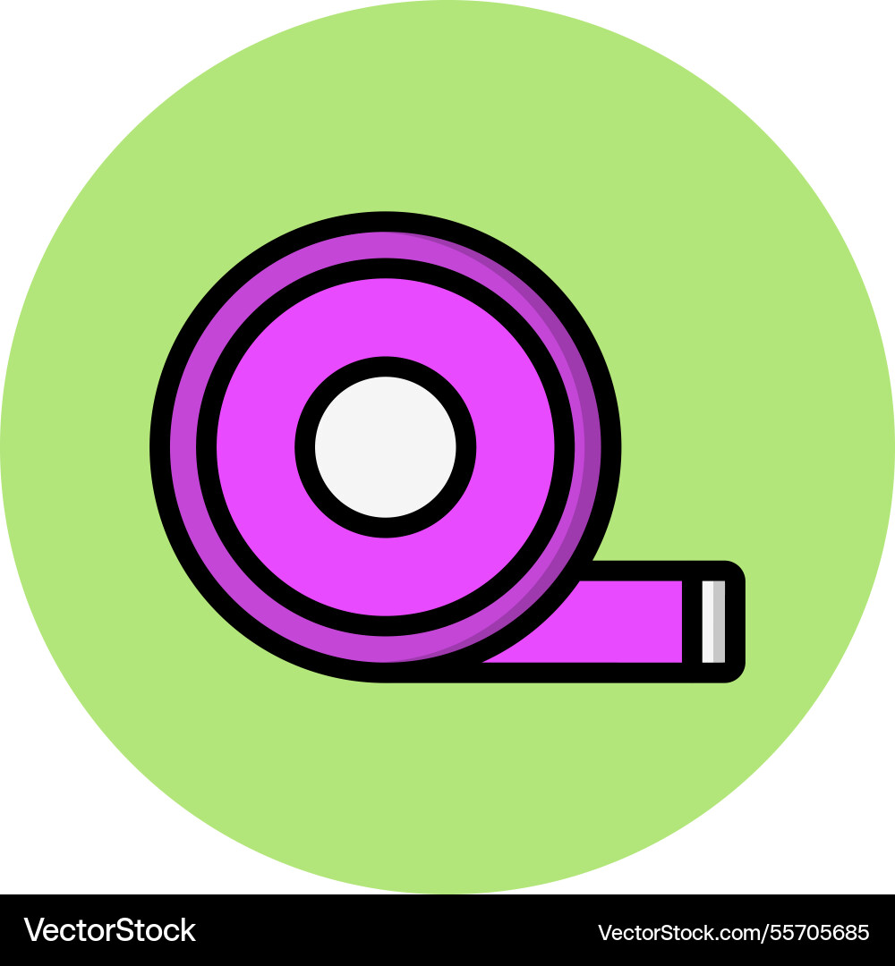 Masking tape icon design Royalty Free Vector Image