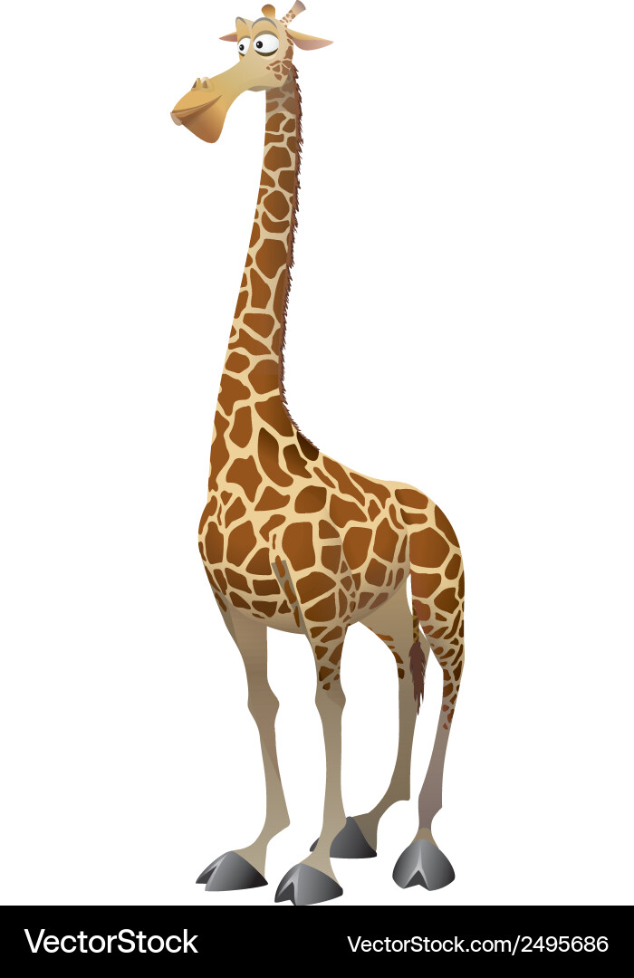 Giraffe Royalty Free Vector Image - VectorStock