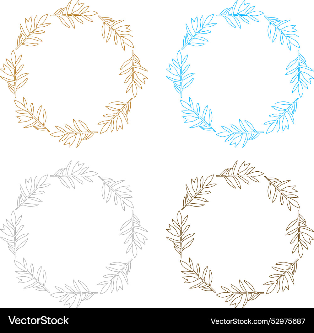 Natural leaves sign symbol logo Royalty Free Vector Image