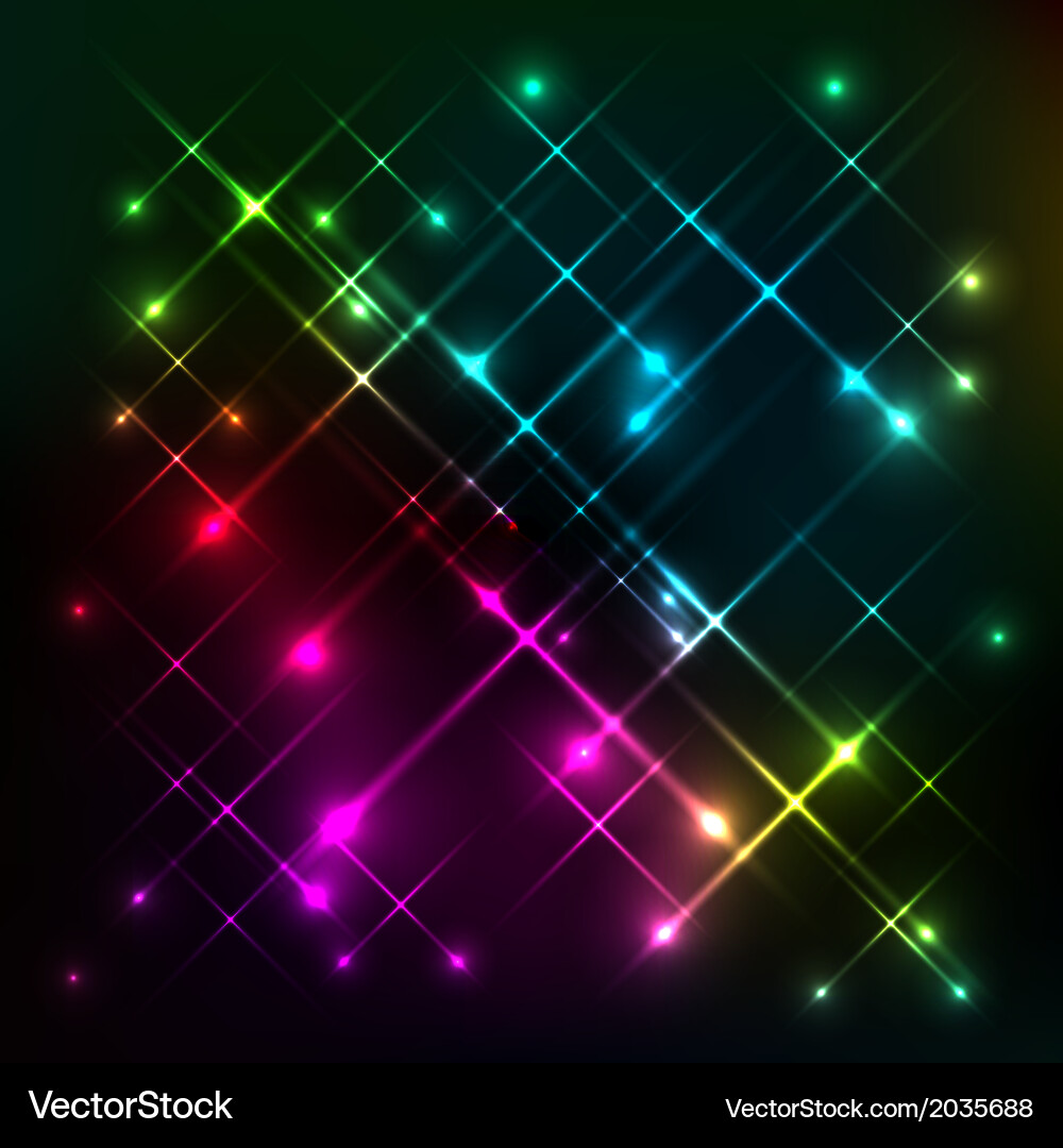 Abstract colorful glow background Royalty Free Vector Image