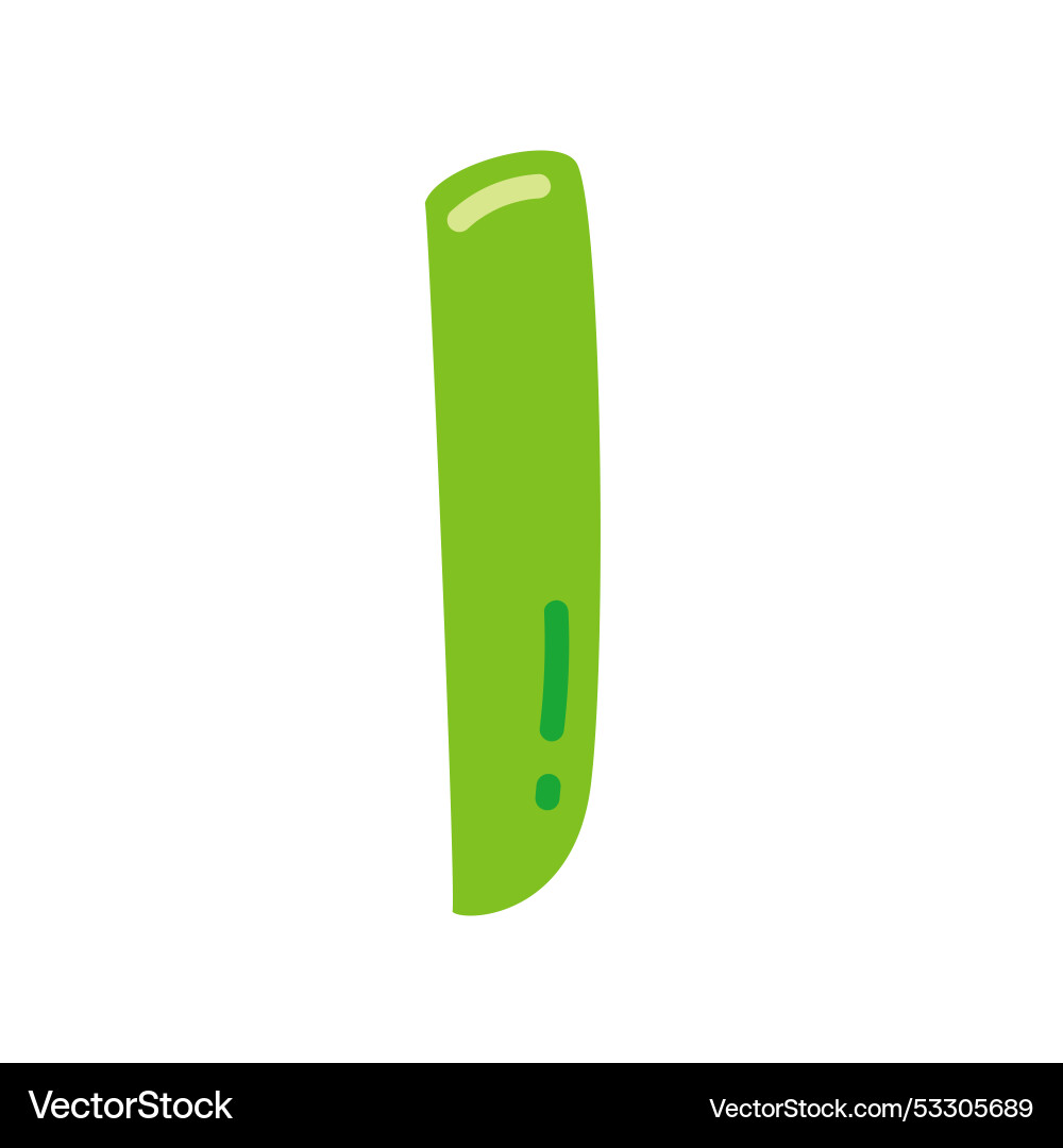 Alif letter hijaiyah Royalty Free Vector Image