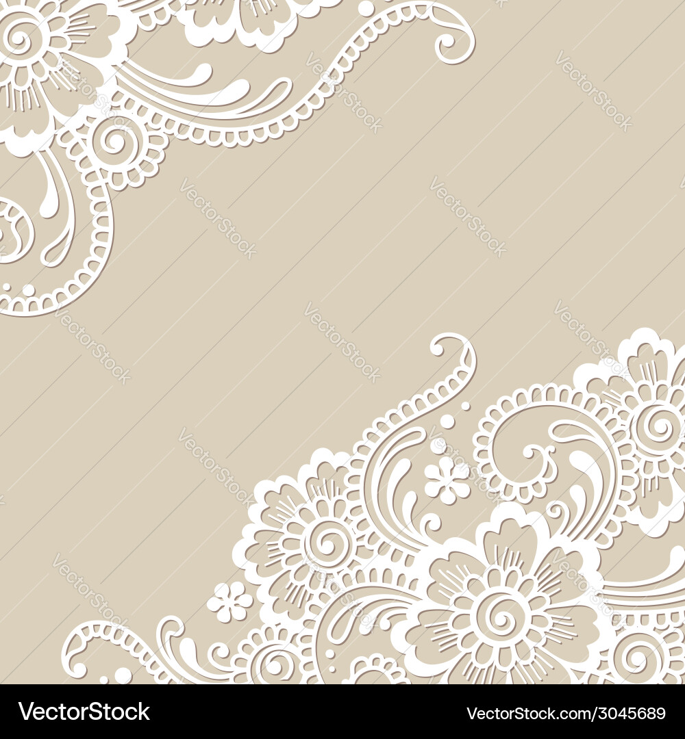 Mehndi Henna Outline Vector Images (over 2,000)