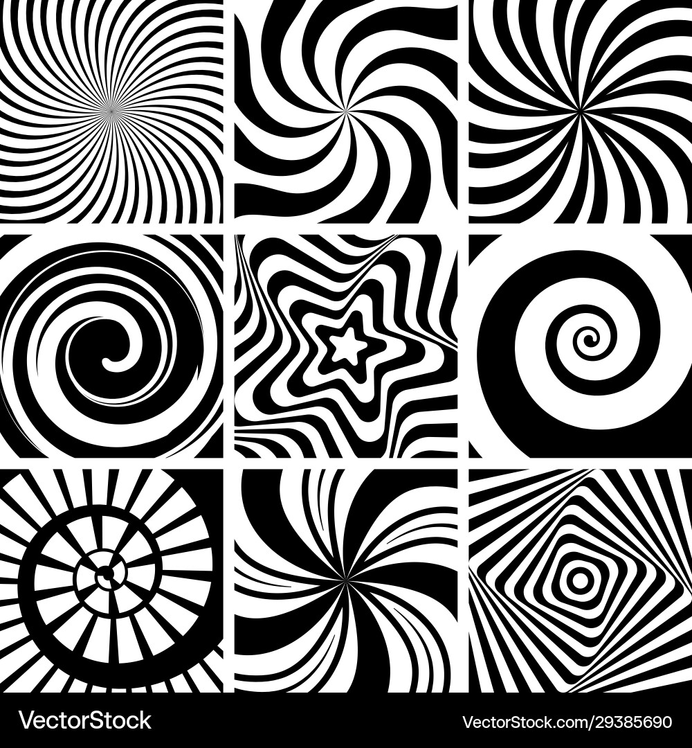 Abstract Swirl Vortex Royalty Free Vector Image