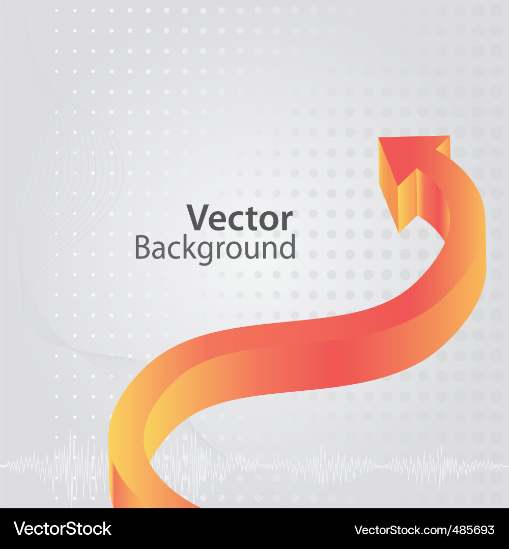 Arrow background Royalty Free Vector Image - VectorStock