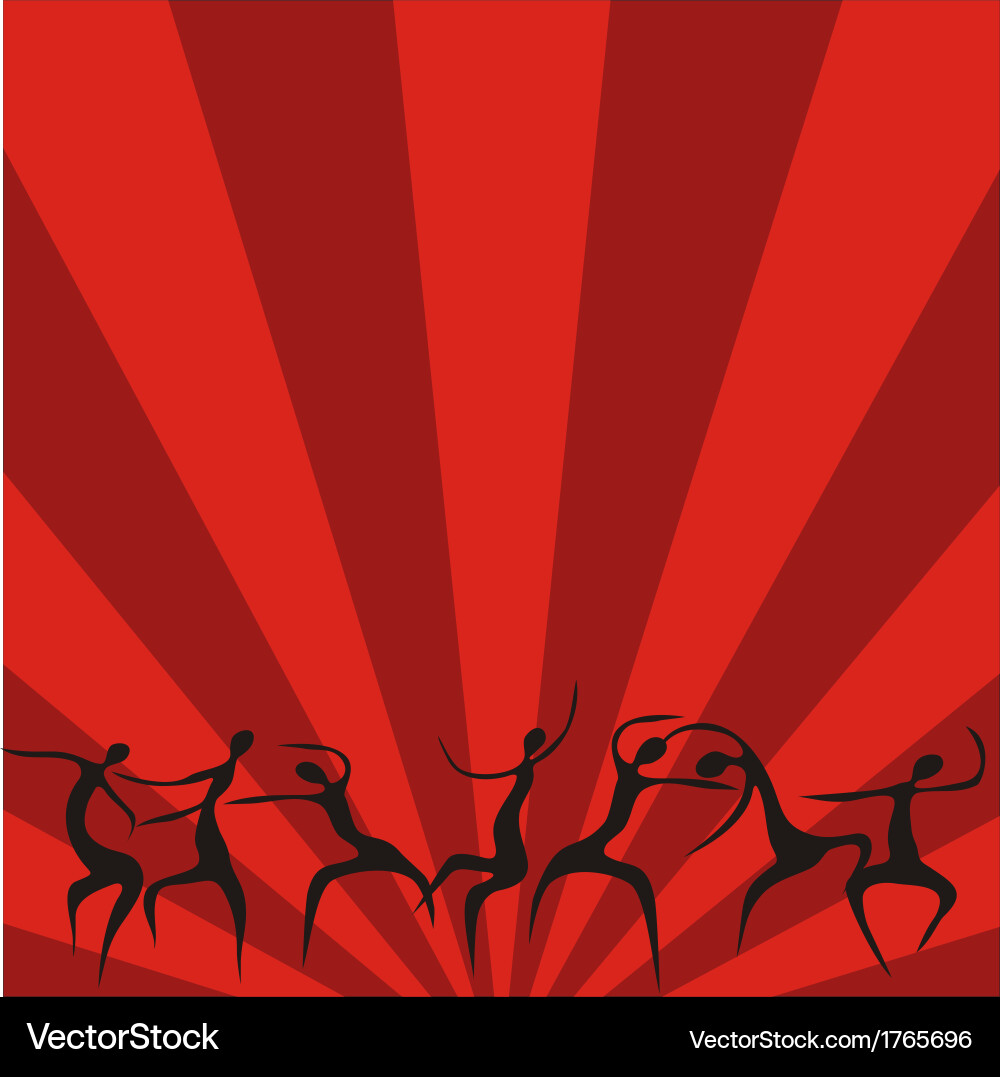 Abstract music dance background for event design Vector Image