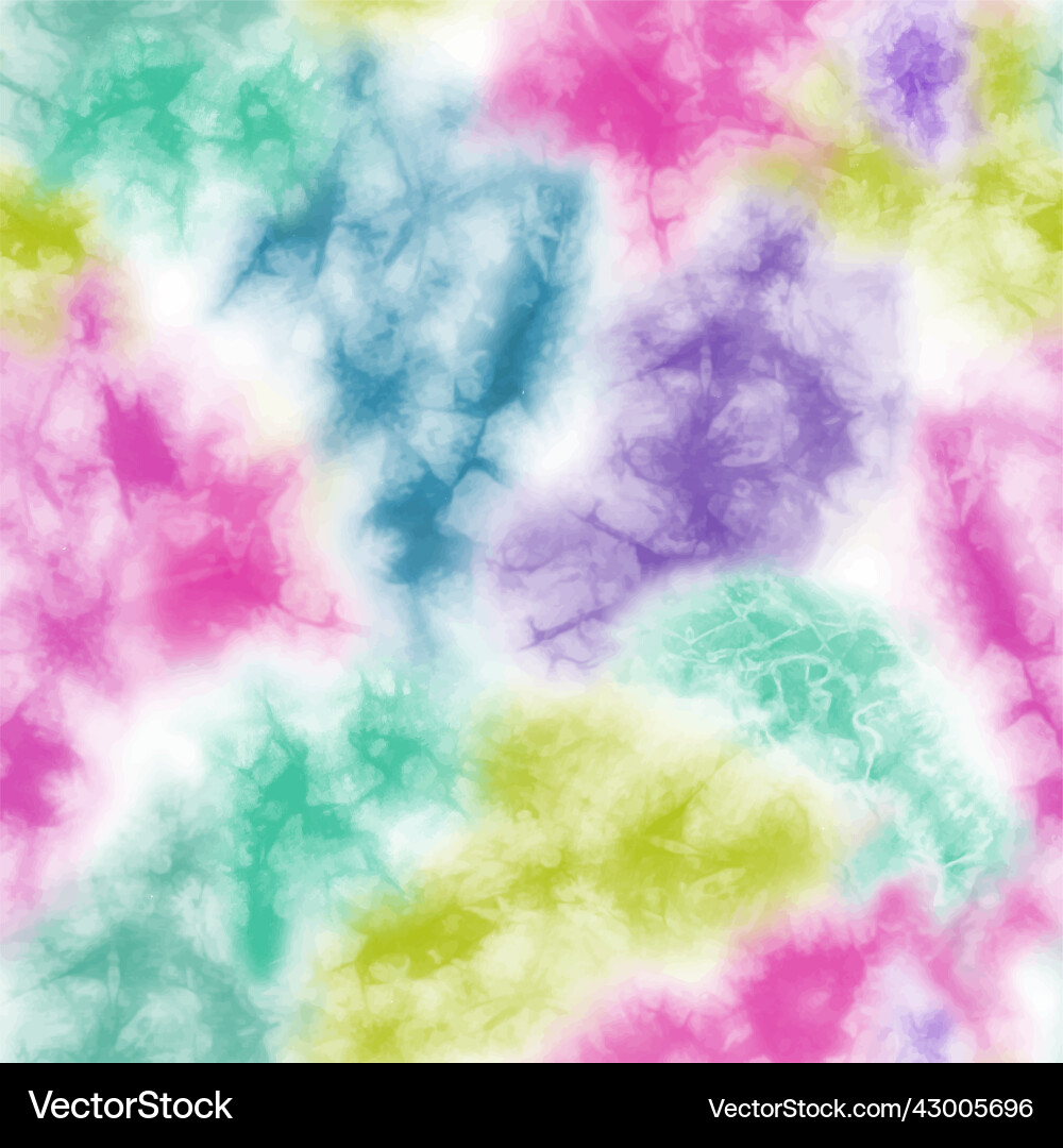 Vibrant Tie Dye Pattern Royalty Free Vector Image