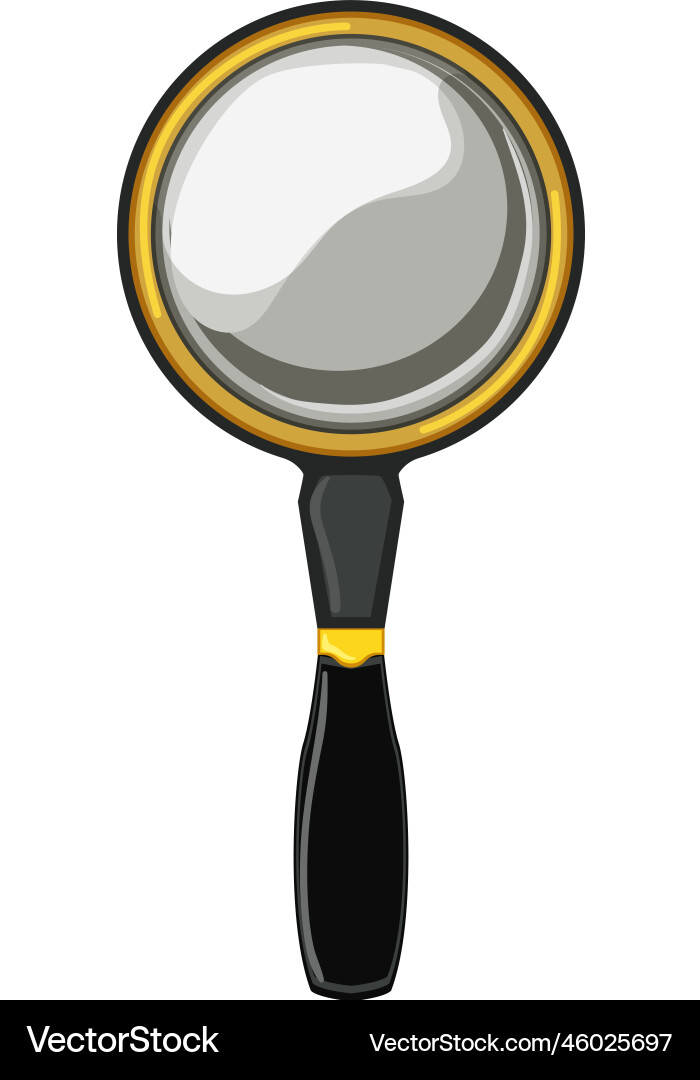 Magnifying Glass - Zoom Symbol Royalty Free Vector Image