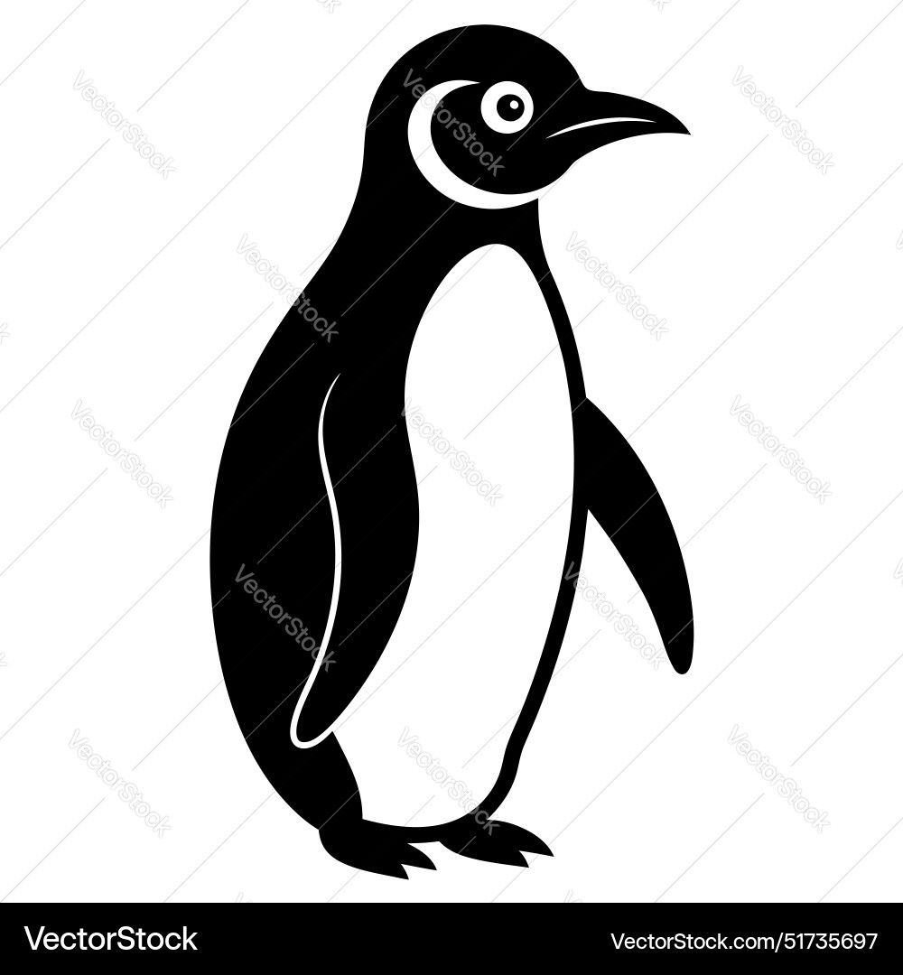Penguin Royalty Free Vector Image - VectorStock