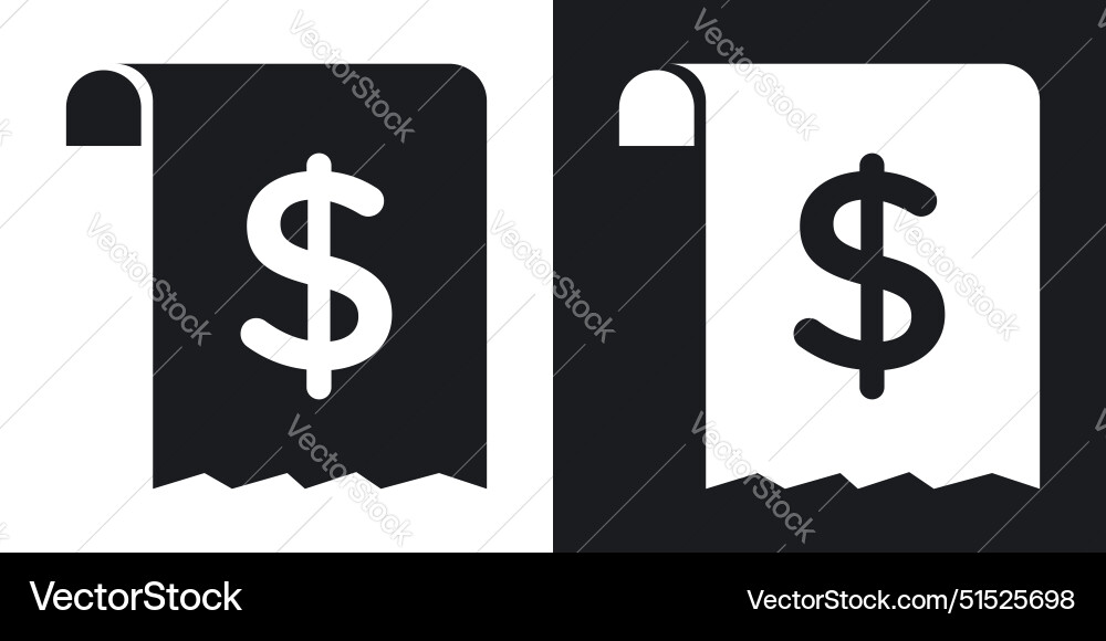 Invoice icon Royalty Free Vector Image - VectorStock