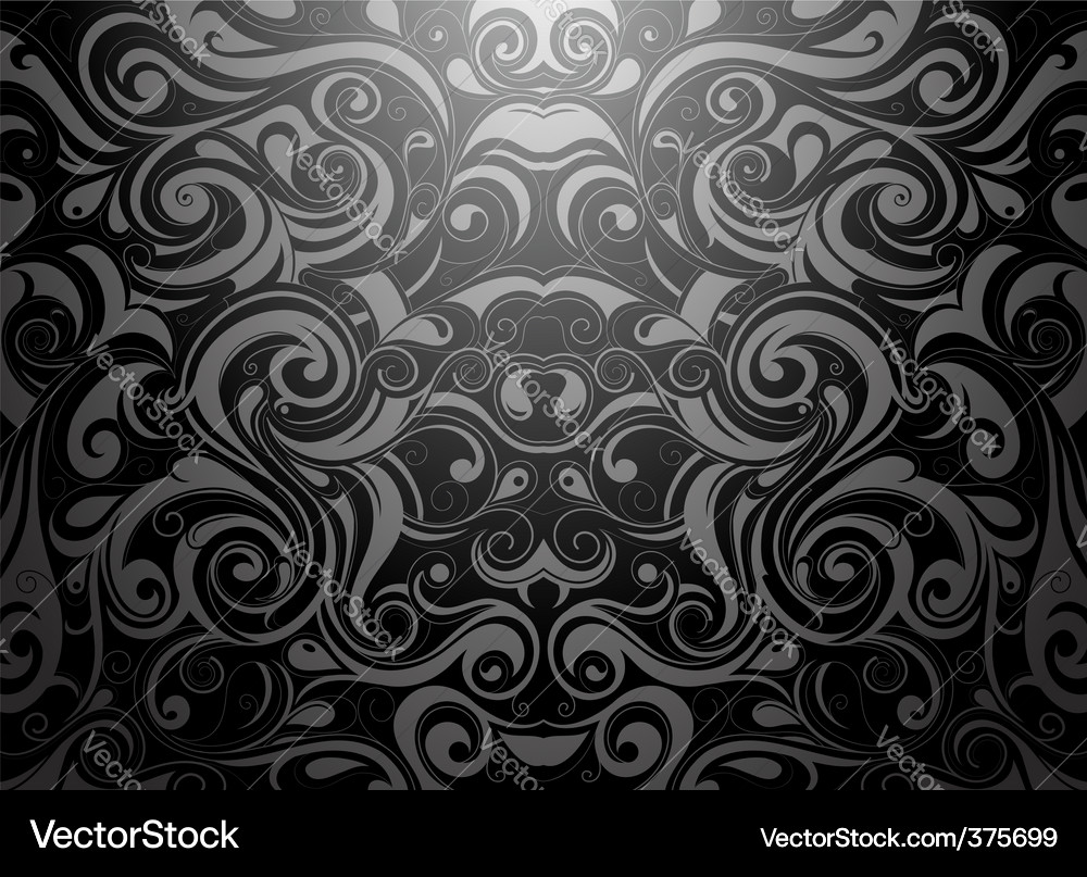 Intricate Tribal Swirls Royalty Free Vector Image