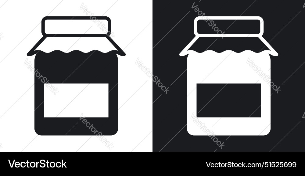 Jam icon Royalty Free Vector Image - VectorStock