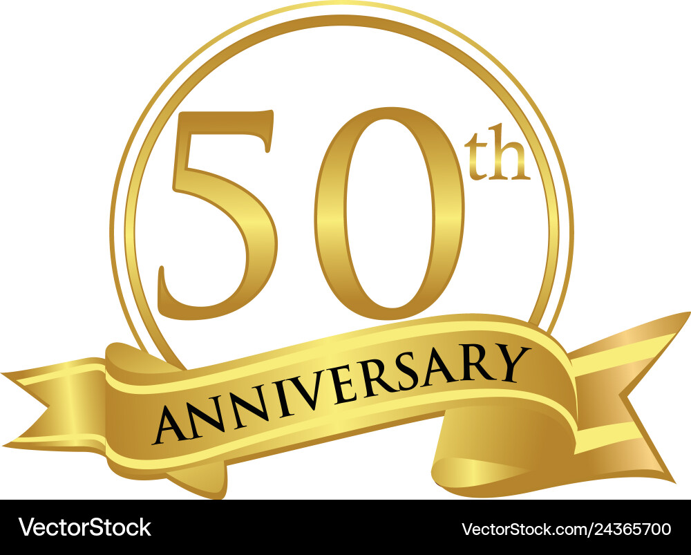 50 Years Celebration Logo 50 Years Anniversary Celebration Logo,
