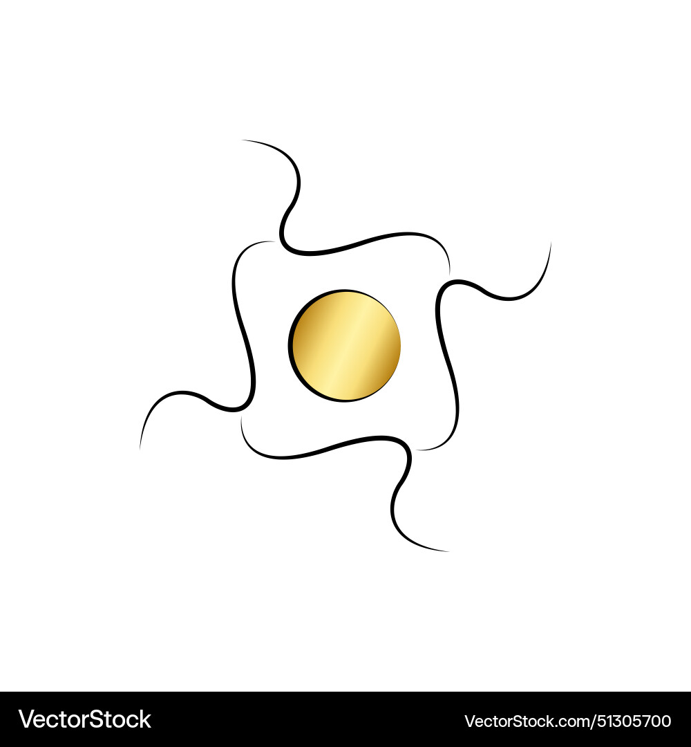 Beautiful logo design Royalty Free Vector Image