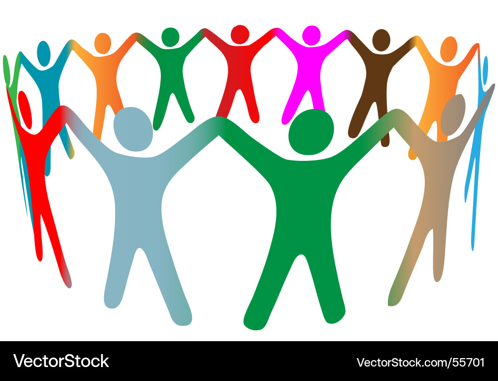 Diverse Group of People Royalty Free Vector Image