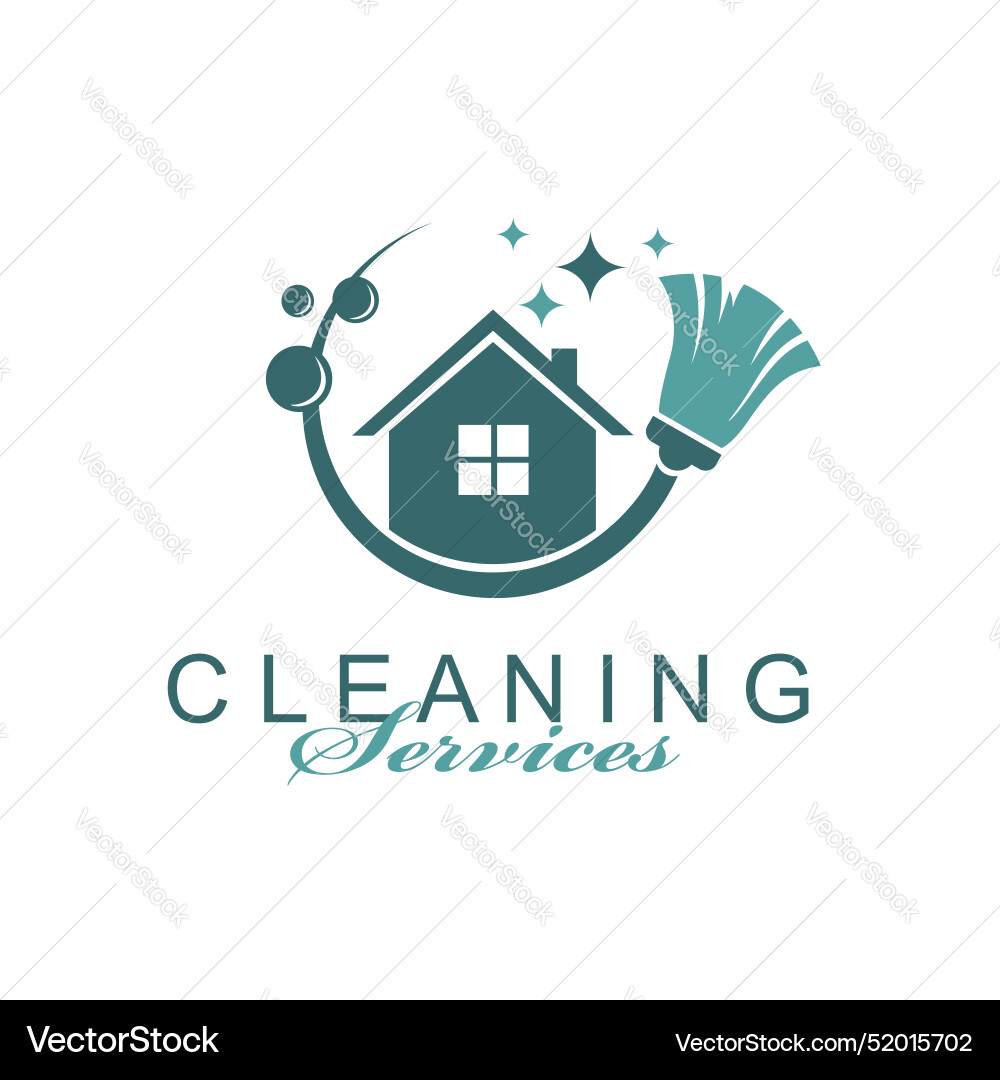 Cleaning service design Royalty Free Vector Image