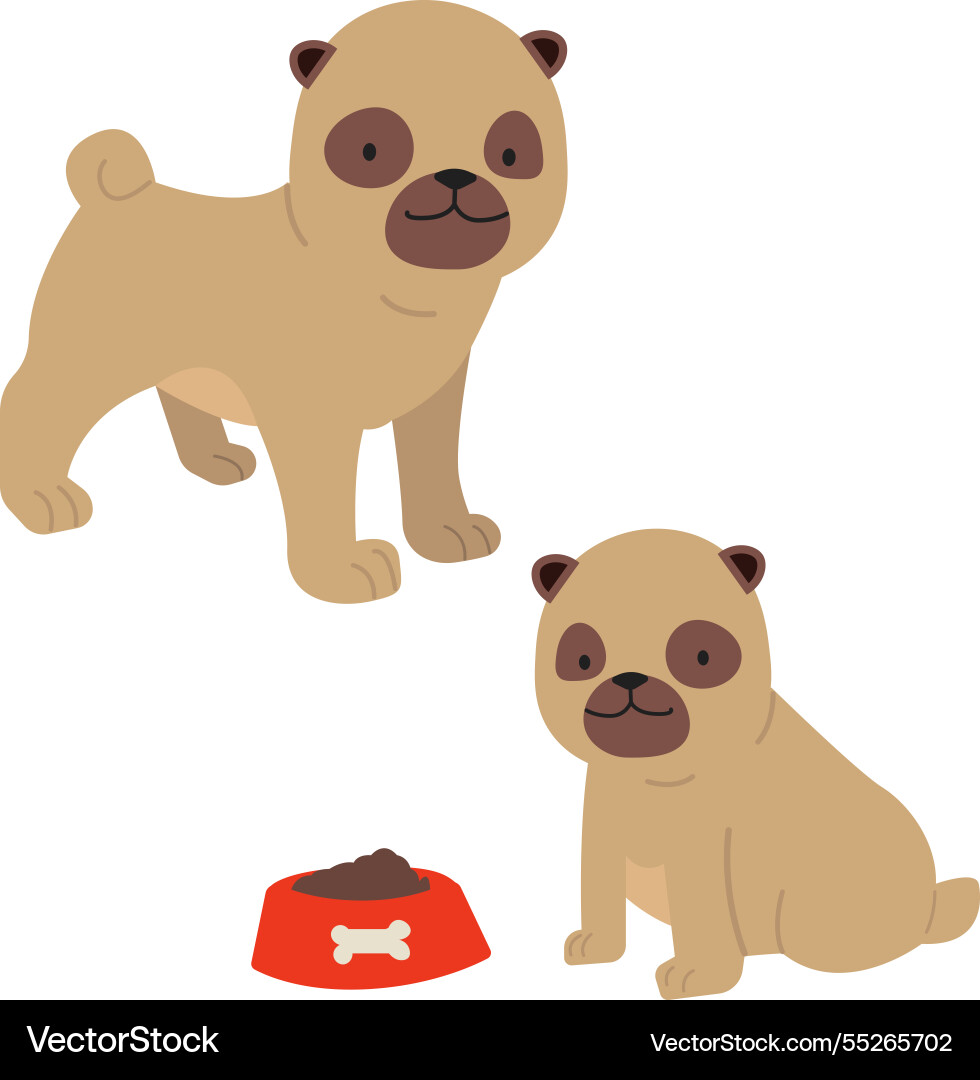 Creative dog (55265702) – Free Vector | VectorStock