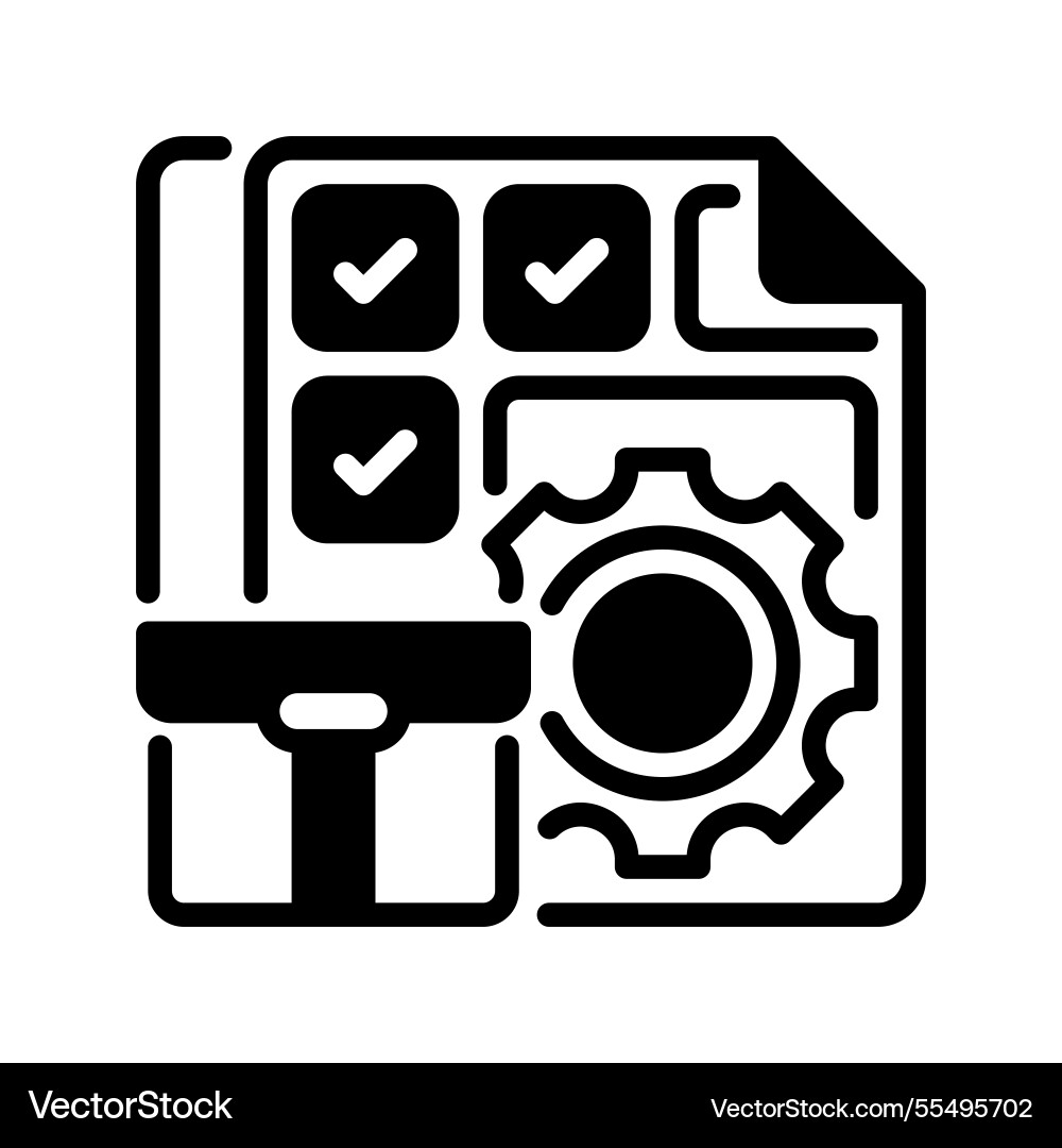 Work experience line icon universal creative Vector Image
