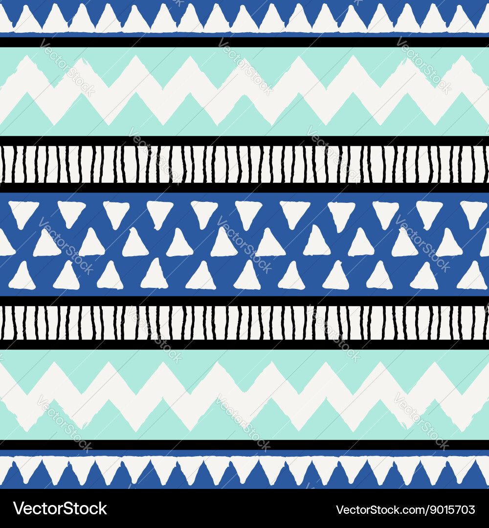 Bold Ethnic Stripe Pattern Royalty Free Vector Image