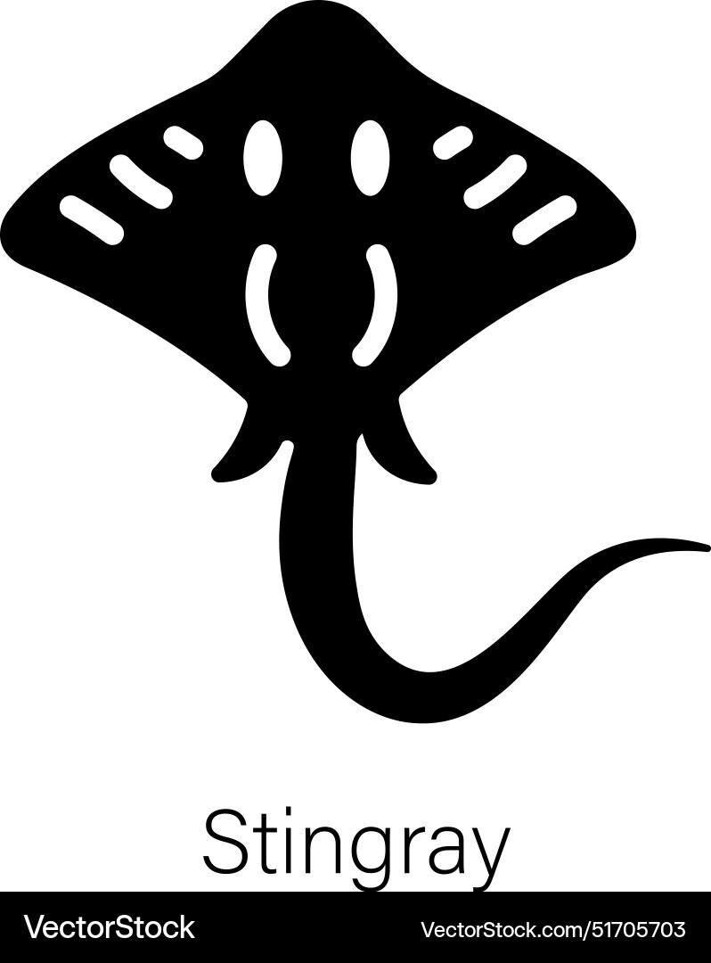 Stingray Royalty Free Vector Image - VectorStock